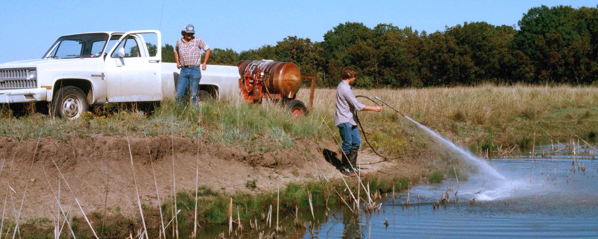 Rotenone Can Remove Undesirable Fish From a Pond – Noble Research Institute