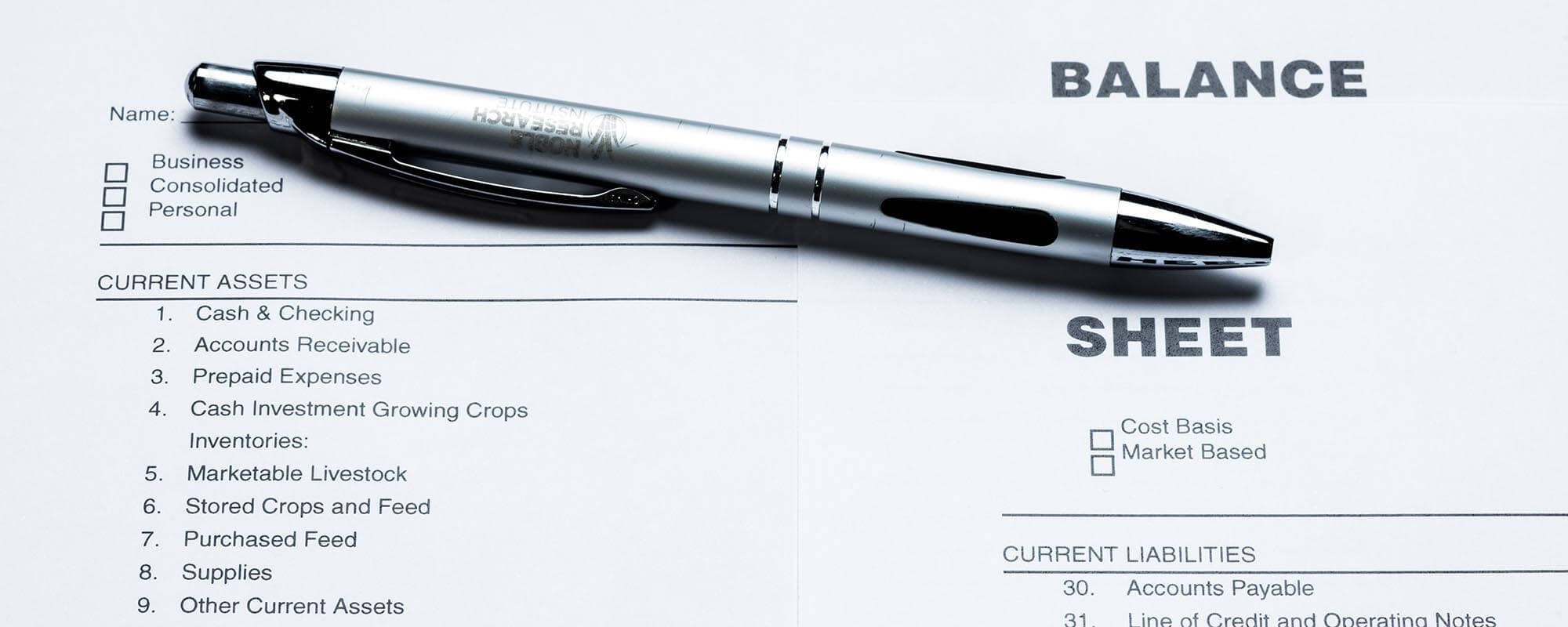 When and How to Prepare a Farm Balance Sheet – Noble Research Institute